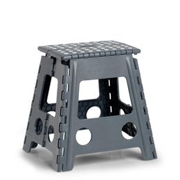 zeller Klapphocker anthrazit 38,5 x 39 x 31 cm