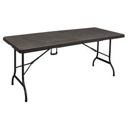 Garden Pleasure Gartentisch 'Tabora' klappbar Stahl 180 x 47 x 72 cm