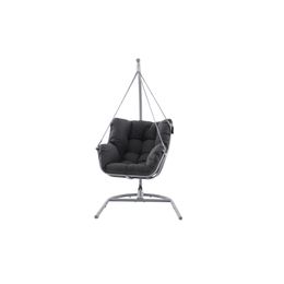 H&auml;ngesessel 'Malia' mit Gestell grau 107,5 x 196 x 110 cm