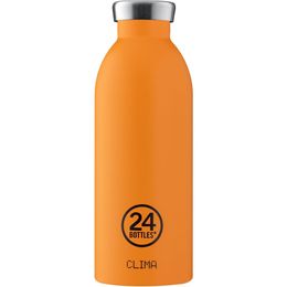 24Bottles Trinkflasche 'Clima' Damen Gr&ouml;&szlig;e one size orange / schwarz