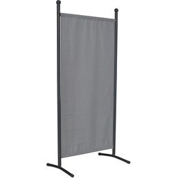 Angerer Freizeitm&ouml;bel Sichtschutz Stellwand 'Swingtex' hellgrau 82 x 178 cm