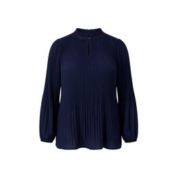 Ulla Popken Bluse Damen Gr&ouml;&szlig;e XL/XXL dunkelblau