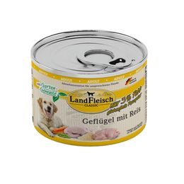 LANDFLEISCH Hundefutter 'Classic' Gefl&uuml;gel, Reis 195 g