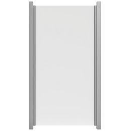 GroJa Fertigzaun 'Ambiente' hochkant satiniert 90 x 180 cm