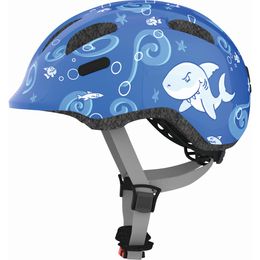 Abus Fahrradhelm 'Kids Pro blue sharky' blau S