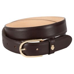 Roeckl Lederg&uuml;rtel ' Romy 3 cm ' Damen Gr&ouml;&szlig;e 90 braun