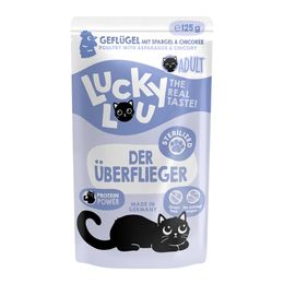 Lucky Lou Katzenfutter Sterilized Gefl&uuml;gel 125 g