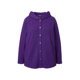 Ulla Popken Sweatjacke Damen Gr&ouml;&szlig;e XL/XXL dunkellila