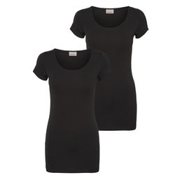 V&eacute;ro Moda Vero Moda Shirt 'Maxi' Damen Gr&ouml;&szlig;e XS schwarz