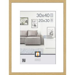 Intertrading Bilderrahmen 'Madrid' Kunststoff natur 30 x 40 cm