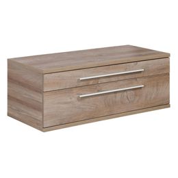 Fackelmann Waschbeckenunterschrank 'Standford' braun matt 110 x 40,5 x 50 cm