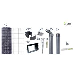 Alberts Set Fix-Clip Pro anthrazit &Oslash; 2,2 mm 81 x 1000 cm