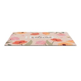 Astra Fussmatte 'Miabella' 66 x 110 cm Welcome Home Blumen