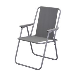 toom Campingstuhl 'Siesta' klappbar Stahl anthrazit 63 x 75 x 52 cm