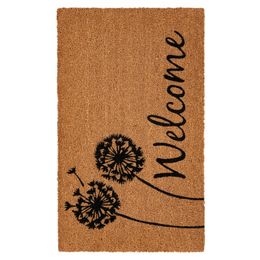 Lalee Fu&szlig;matte 'Porto Design 602' naturfarben/schwarz 40 x 60 cm