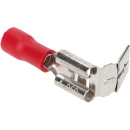 Cartrend Steckverteiler rot 6,3 mm 20 St&uuml;ck
