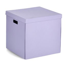 zeller Aufbewahrungsbox fliederfarben 33,5 x 32 x 33 cm