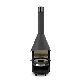 ASADO Grillkamin 'Fuego' Stahl anthrazit &Oslash; 70 cm