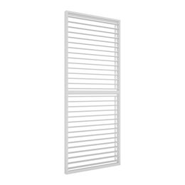 XIMAX Lamellenwand wei&szlig; 90 x 217,5 cm