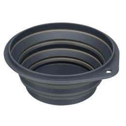Trixie Hunde-Reisenapf Silikon 500 ml rot/grau sortiert