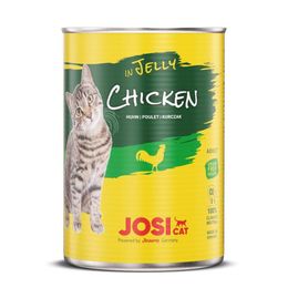 JosiCat Katzenfutter H&uuml;hnchen in Jelly 400 g