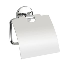 Wenko Toilettenpapierhalter 'Cuba Shine' verchromt, mit Deckel