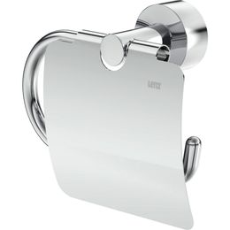 Lenz Toilettenpapierhalter mit Deckel 'Pisa' wandh&auml;ngend verchromt
