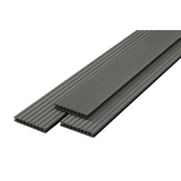 Rettenmeier Outdoor Wood Terrassendiele 'Artwood Classic' WPC grau 2000 x 145 x 21 mm