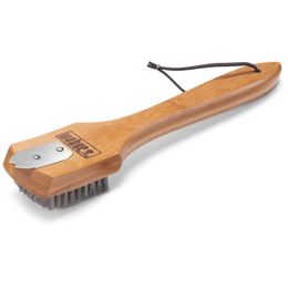 Weber Grillb&uuml;rste Bambus/Edelstahl 6,1 x 31,7 cm