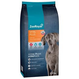 ZooRoyal Hundetrockenfutter 'Vital Plus reich an Frischgefl&uuml;gel' 2,5 kg