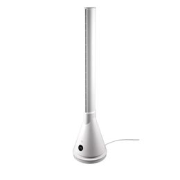 toom Turmventilator 2 in 1 mit Heizl&uuml;fter wei&szlig; 23,5 x 101 cm