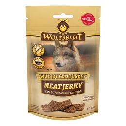 Wolfsblut Hundesnack 'Meat Jerky Wild Duck & Turkey' Adult 80 g