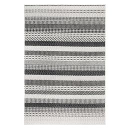 ANDIAMO Teppich 'Bolonia' hellgrau/grau 60 x 110 cm