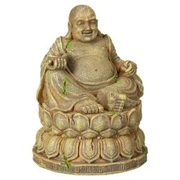 ebi Aquariendekoration Buddha beige 9,5 x 12,5 x 9,5 cm Gr. M