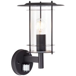 Brilliant LED-Au&szlig;enwandleuchte 'York' mit Bewegungssensor 40 W IP 44 20 x 32,5 cm