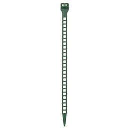 Videx Befestigungsschlaufen Kunststoff gr&uuml;n 17 x 0,7 cm 25 St&uuml;ck