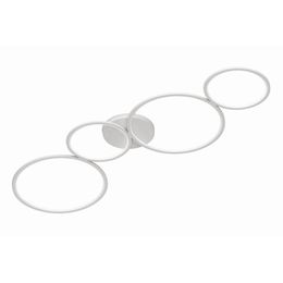 Trio Leuchten LED-Deckenleuchte 'Rondo' dimmbar 37 W 4800 lm warmwei&szlig; 97 x 5,5 x 34,3 cm
