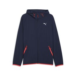 Puma Jacke 'PWRTRAIN' Herren Gr&ouml;&szlig;e L navy / orangerot / wei&szlig;
