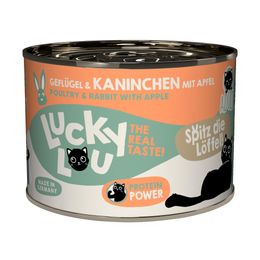 Lucky Lou Katzenfutter Adult Gefl&uuml;gel, Kaninchen 200 g
