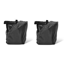 Gep&auml;cktr&auml;gertasche 2er-Pack schwarz