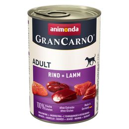 animonda Hundefutter 'granCarno' Adult Rind & Lamm 400 g