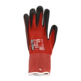 OX-ON Handschuhe 'Flexible Supreme 1609' rot Gr. 9