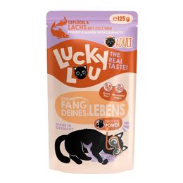 Lucky Lou Katzenfutter Adult Gefl&uuml;gel & Lachs 125 g