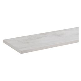 Fackelmann Waschtischplatte 'Hype 3.0' grau 50,5 x 3,8 cm