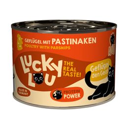 Lucky Lou Katzenfutter Adult Gefl&uuml;gel 200 g