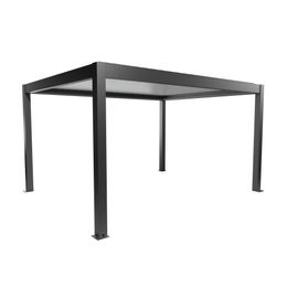 BioHort Pergola dunkelgrau metallic/wei&szlig; 4,5 x 3,5 m