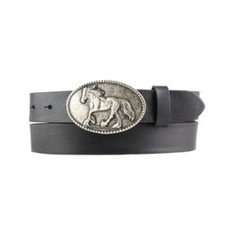 BELTINGER G&uuml;rtel 'Bolognao' Damen Gr&ouml;&szlig;e 90 schwarz