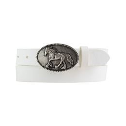 BELTINGER G&uuml;rtel 'Bolognao' Damen Gr&ouml;&szlig;e 85 wei&szlig;