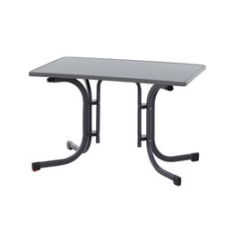 siena GARDEN Gartentisch 'Paco' klappbar Stahl 70 x 70 x 110 cm