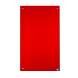 K&ouml;nighaus K&ouml;nighaus Infrarotheizung 'Glas-Serie' rot 600 W